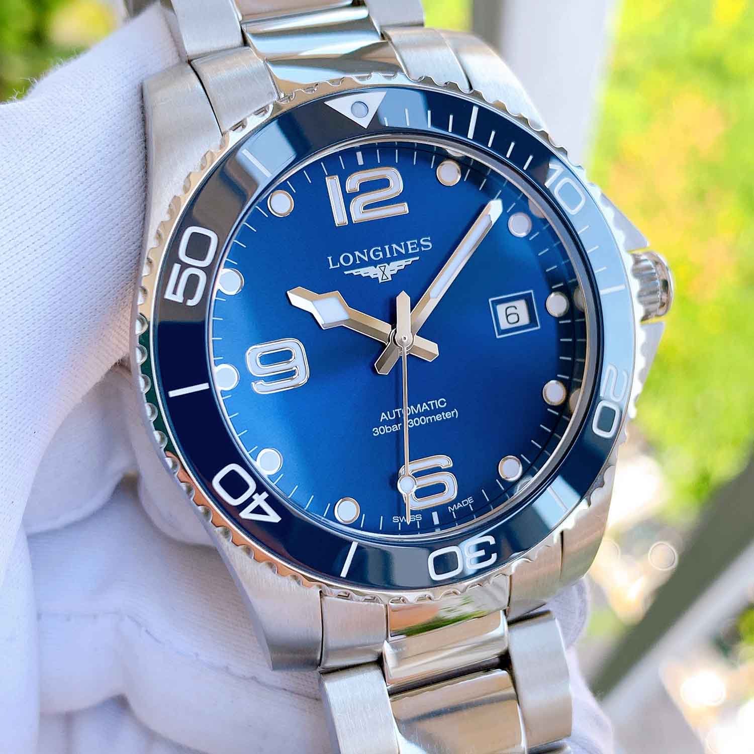 Longines Hydro Conquest Ceramic L3.781.4.96.6 (L37814966) used